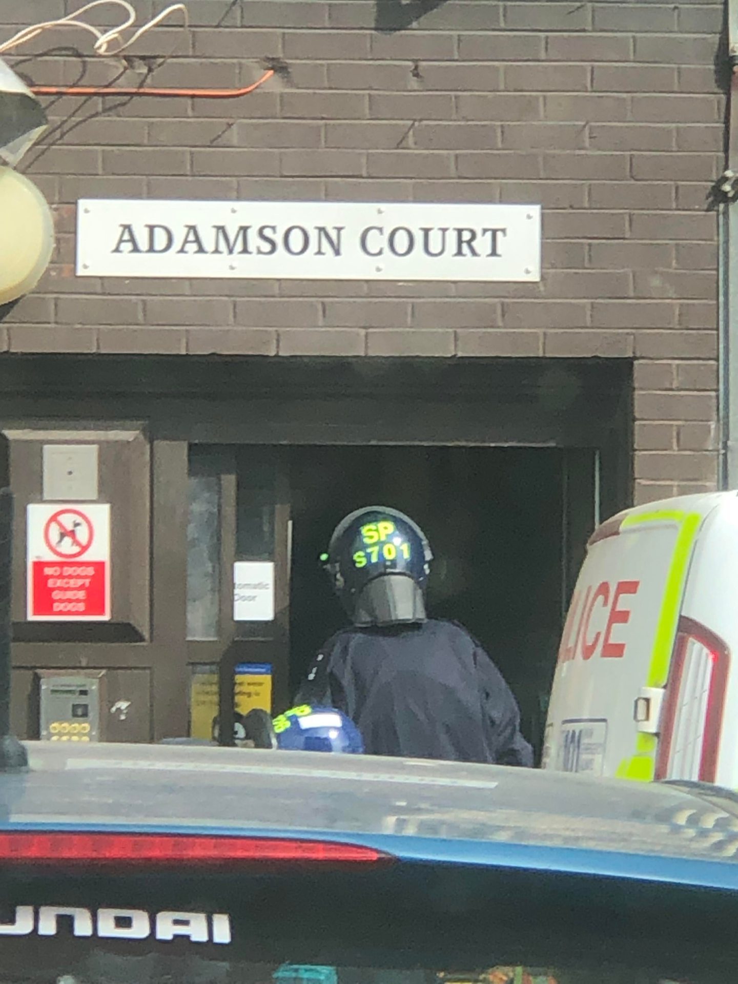 Adamson Court: Three people arrested after 'disturbance' at multi