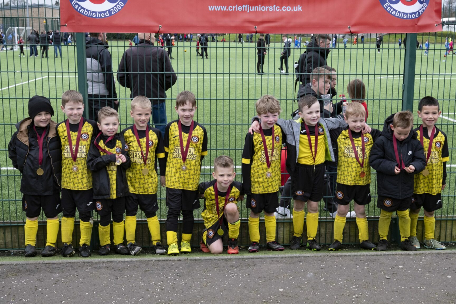 Pictures as thousands visit Crieff for annual football festival