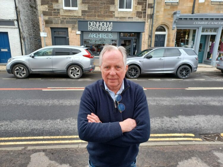 Comrie architect Jimmy Denholm hands over his firm after 35 years