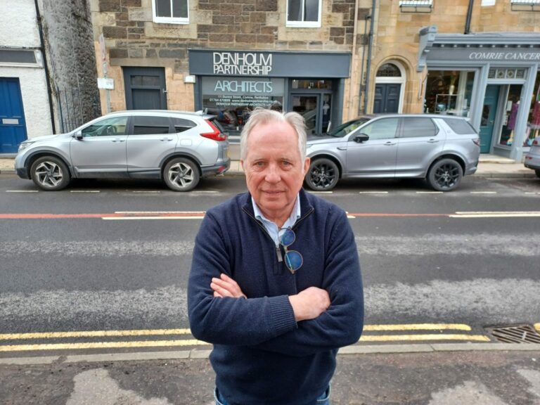Comrie architect Jimmy Denholm hands over his firm after 35 years