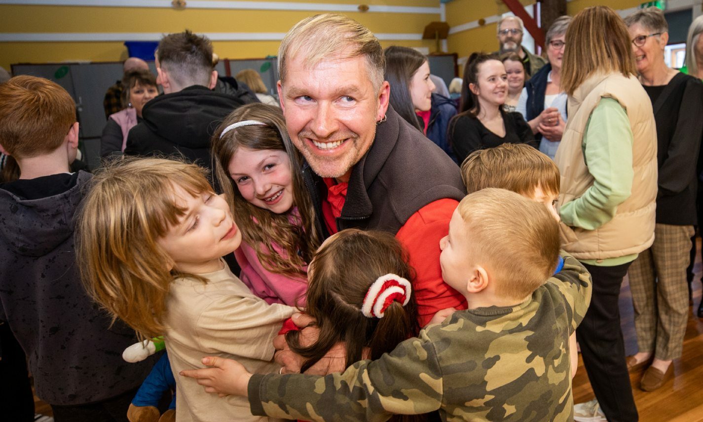 Angus village’s 200-card farewell for postman Harry
