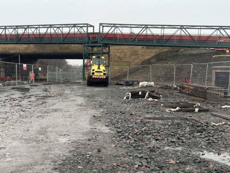 Temporary Leven crossing opens for Bawbee Bridge demolition