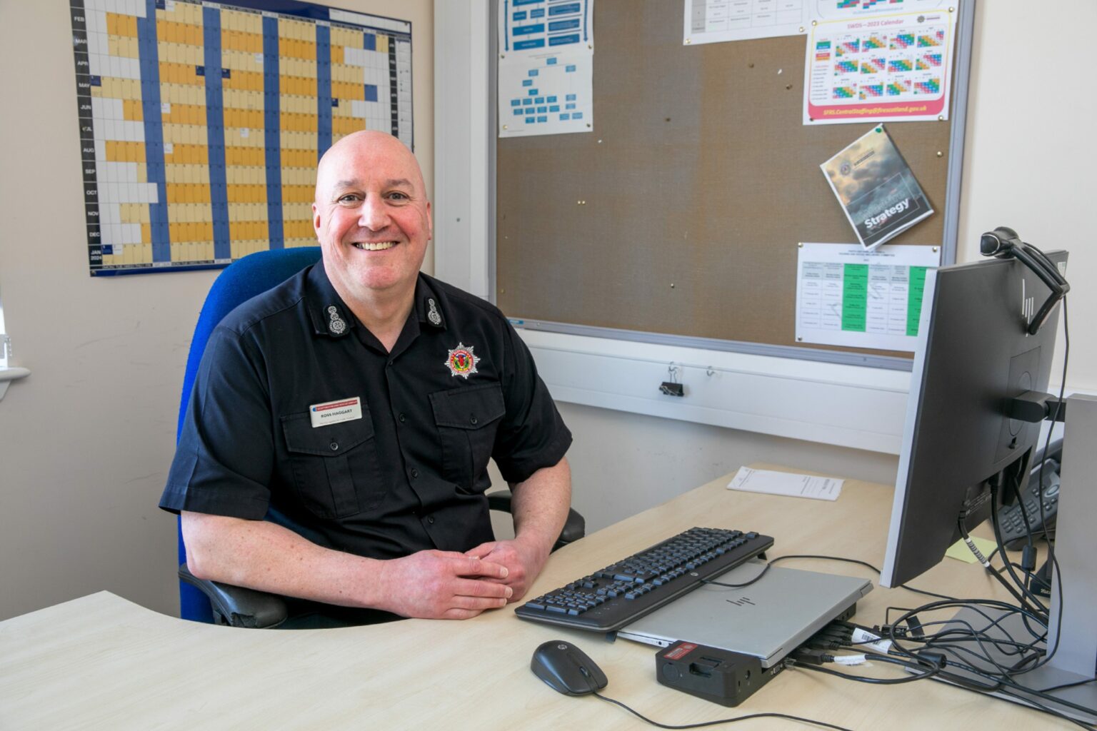 Ross Haggart: Meet the new Scottish fire service chief