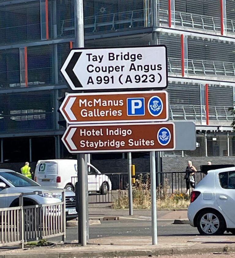 Three Tayside road signs cause embarrassment and confusion
