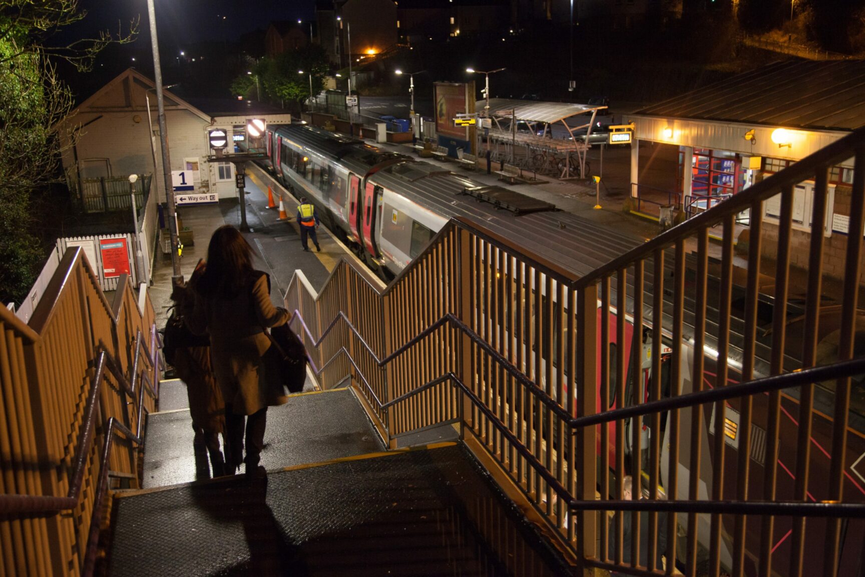 Fife rail station where worker hit teen sees 'most verbal abuse'
