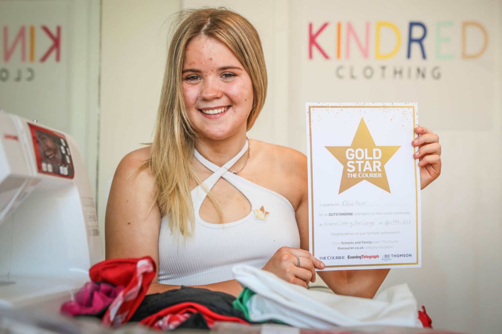 From bunking class to fashion dream - a Gold Star for Ellie Fraser