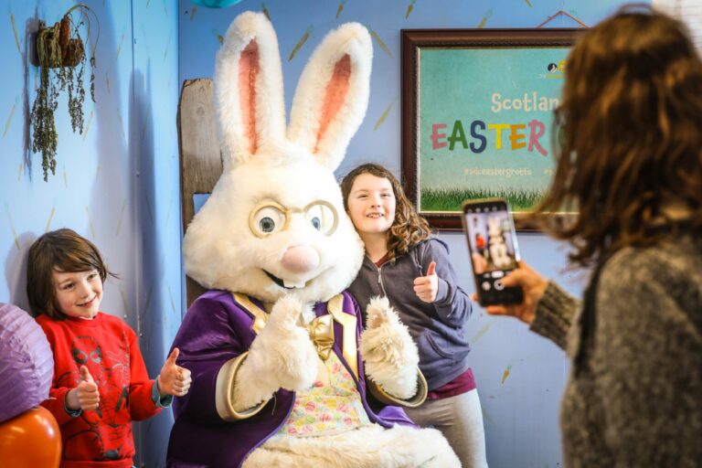 Fife's Scottish Deer Centre's choc-filled Easter fun in pictures