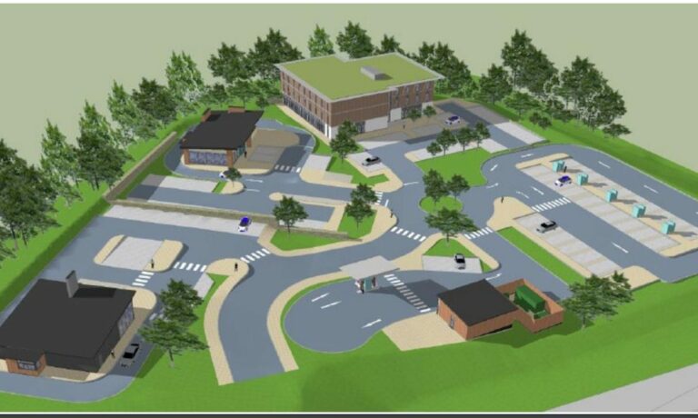 Drive-thrus and office planned for Broxden services in Perth