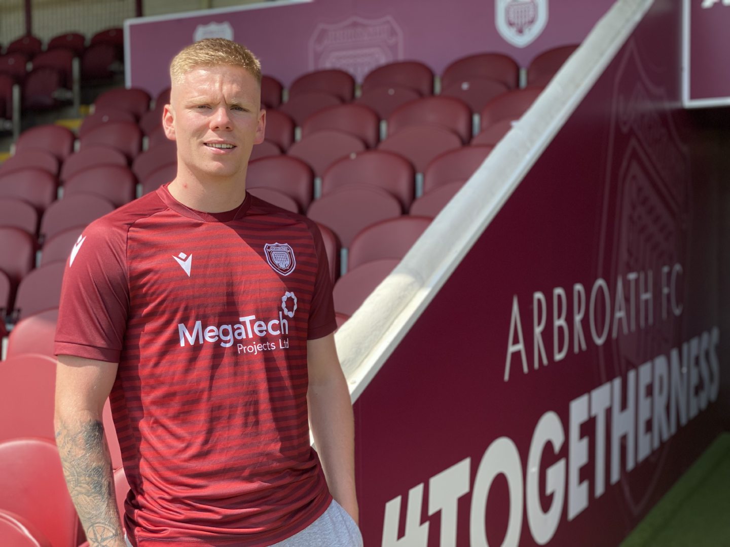 Arbroath's Aaron Steele to unleash long throw-in on Championship