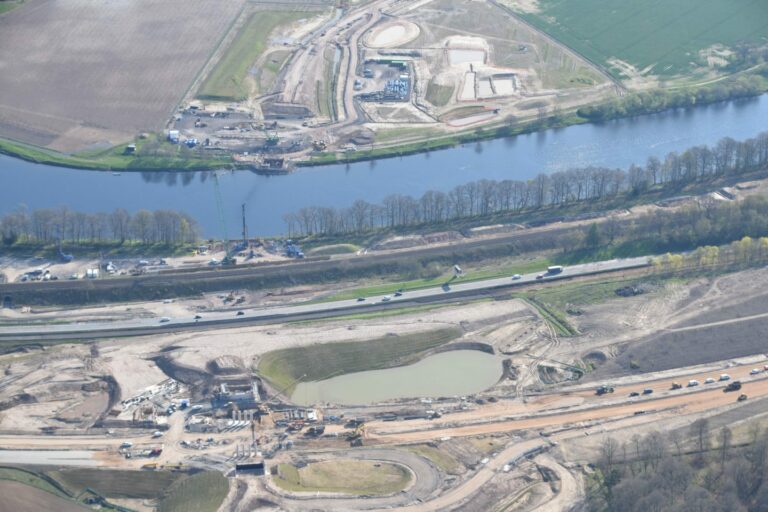 Cross Tay Link Road: Aerial photos show Perth bypass progress