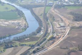 Cross Tay Link Road: Aerial photos show Perth bypass progress