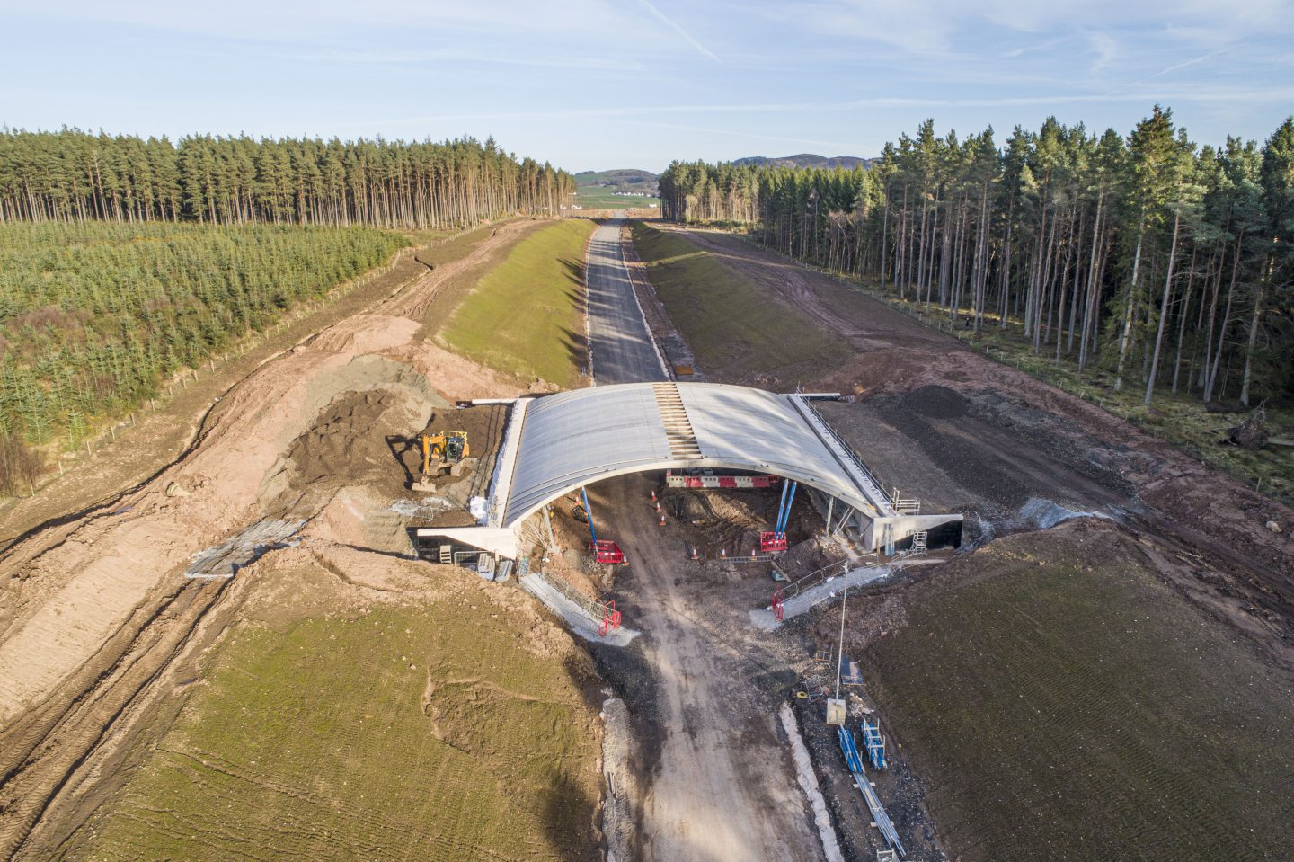 Cross Tay Link Road: Aerial photos show Perth bypass progress