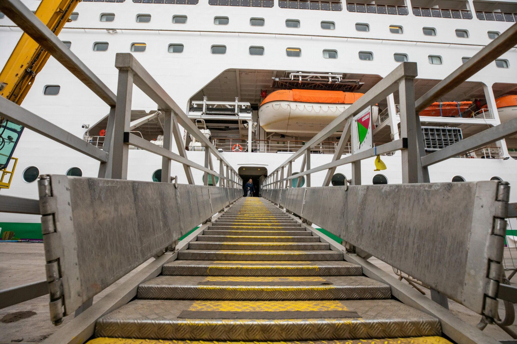 MS Ambition: On board 700ft cruise ship visiting Dundee