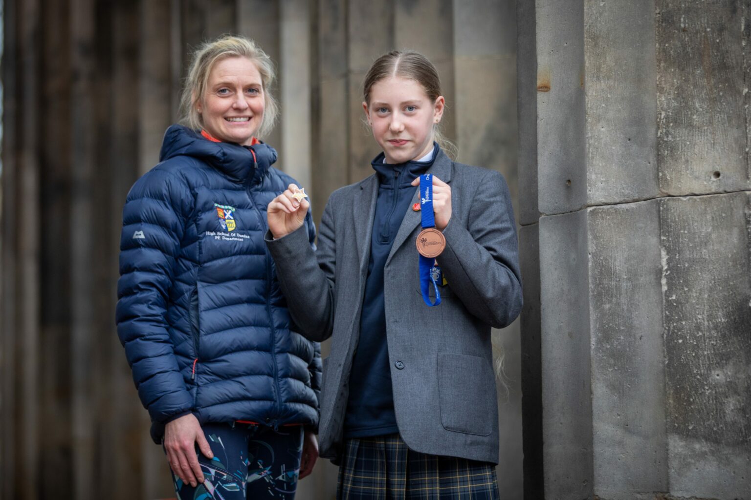 Maisie McKenzie, 12, awarded a Courier Gold Star for gymnastics