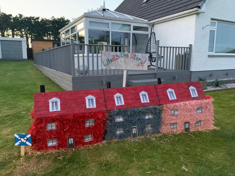 First look at Longforgan scarecrows as trail hails Scotland's icons