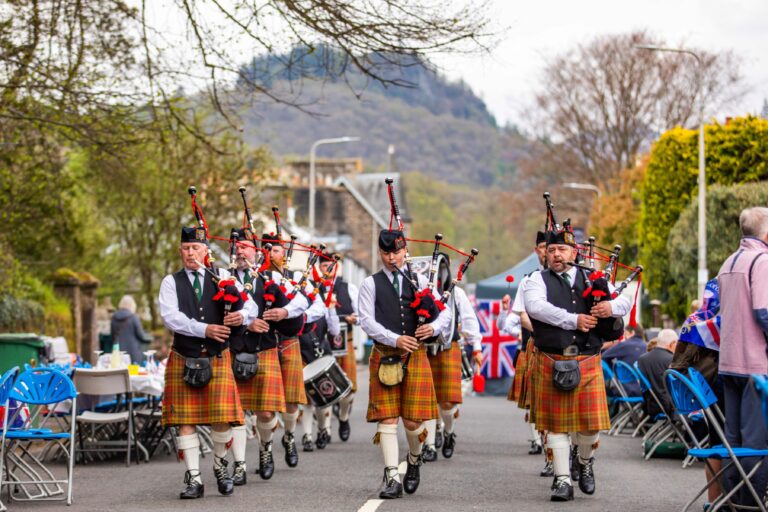 Best pictures as Comrie celebrates coronation with street party