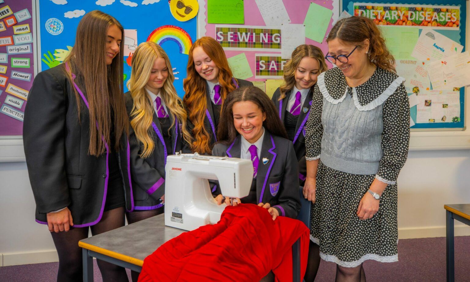 Inside Perth school's second-hand prom dress shop
