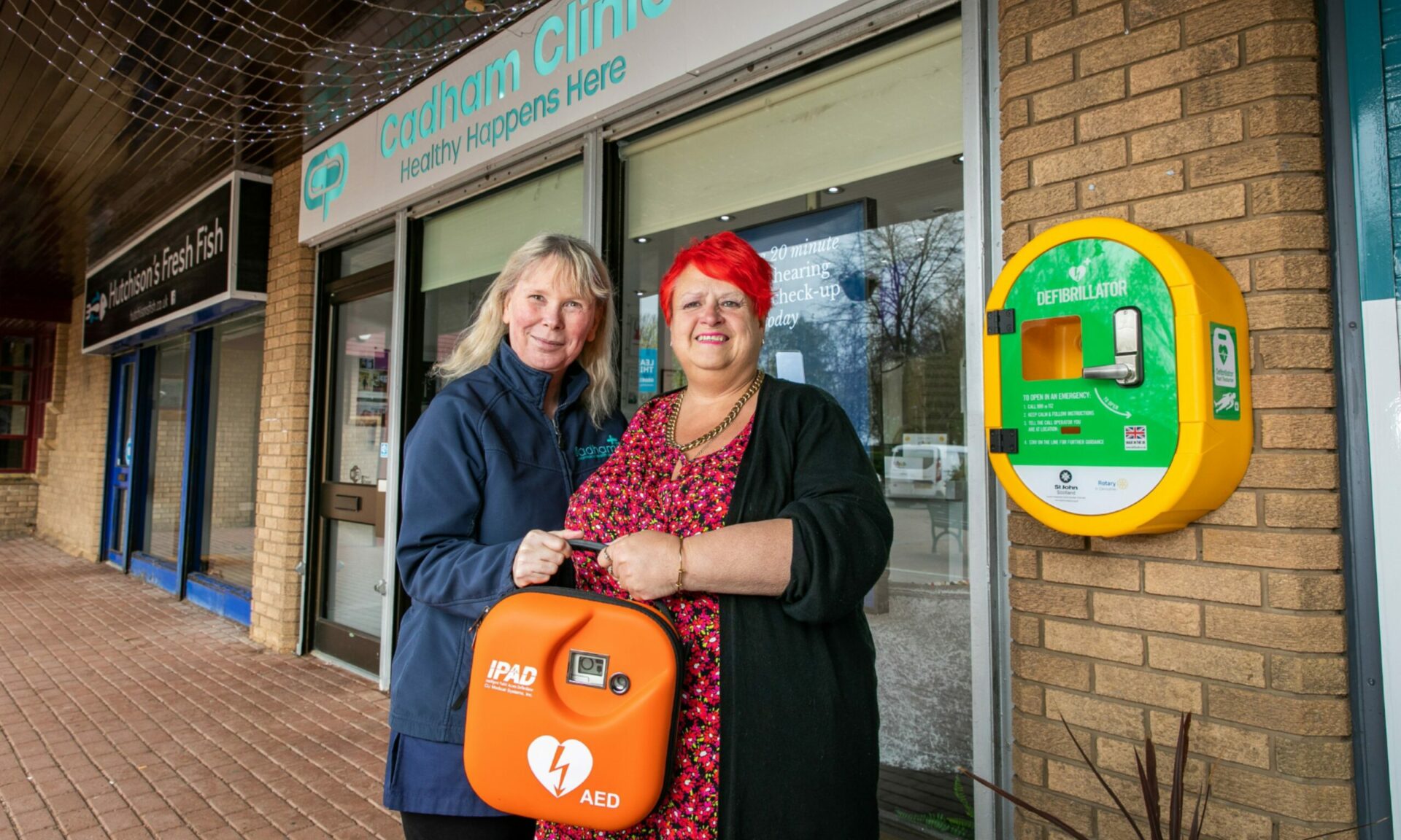 Glenrothes pharmacy installs defibrillator after 'heart attack' drama
