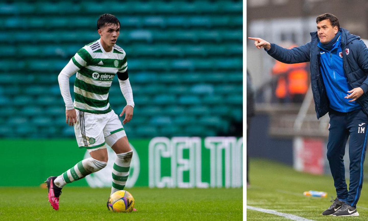 Raith Rovers' Ian Murray signs Celtic's Dylan Corr on a pre-contract