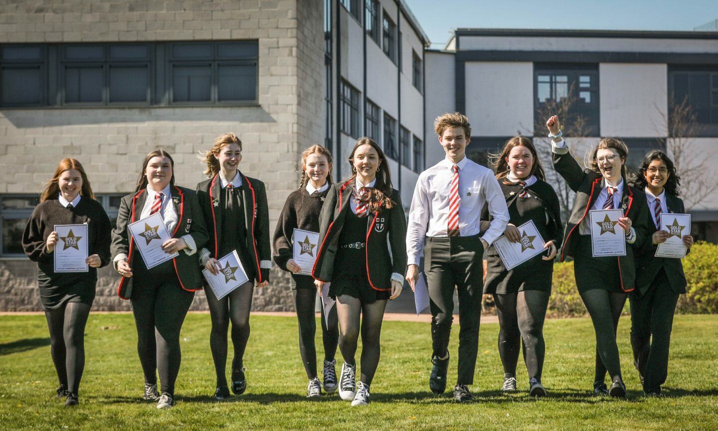 Gold Stars for Carnoustie High Pupil Council's outstanding efforts
