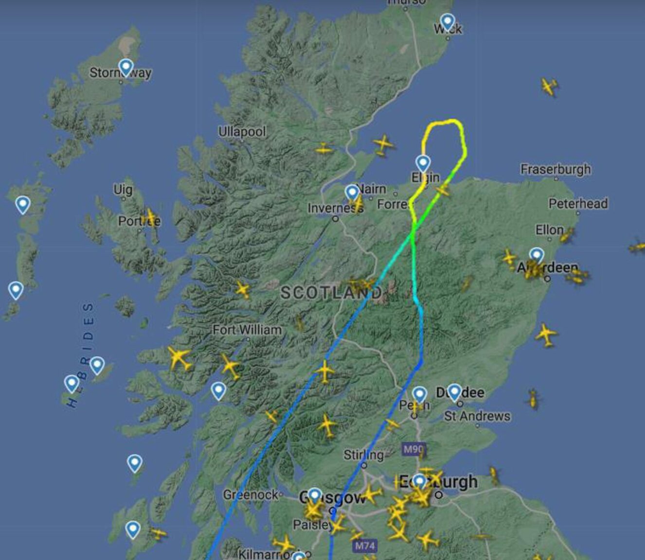 Hercules flypast: Route avoids Dundee, Angus & Fife