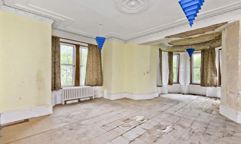Turreted Aberfeldy house on banks of Tay on sale for just £300k