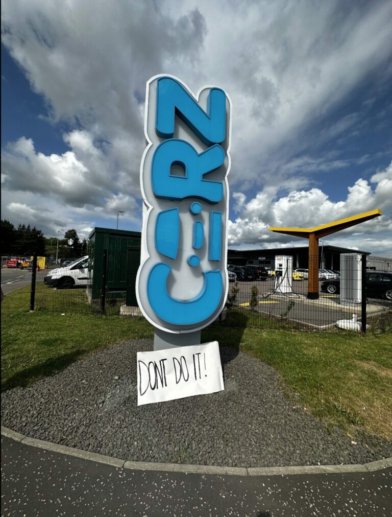 Peter Vardy respond after protest held outside Dundee dealership