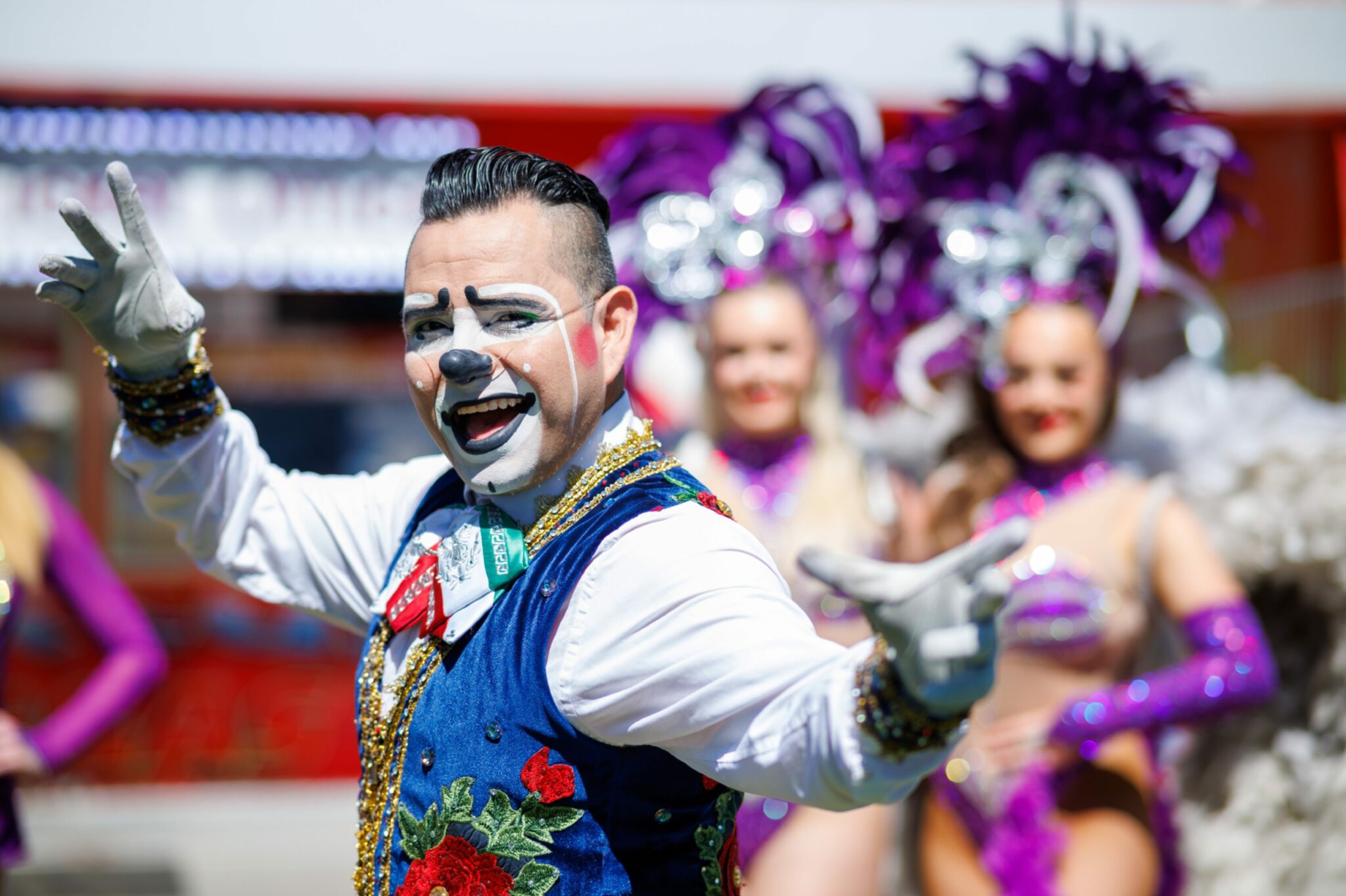 'Clowning is a hard job' says clown Edy as circus stops in Dundee