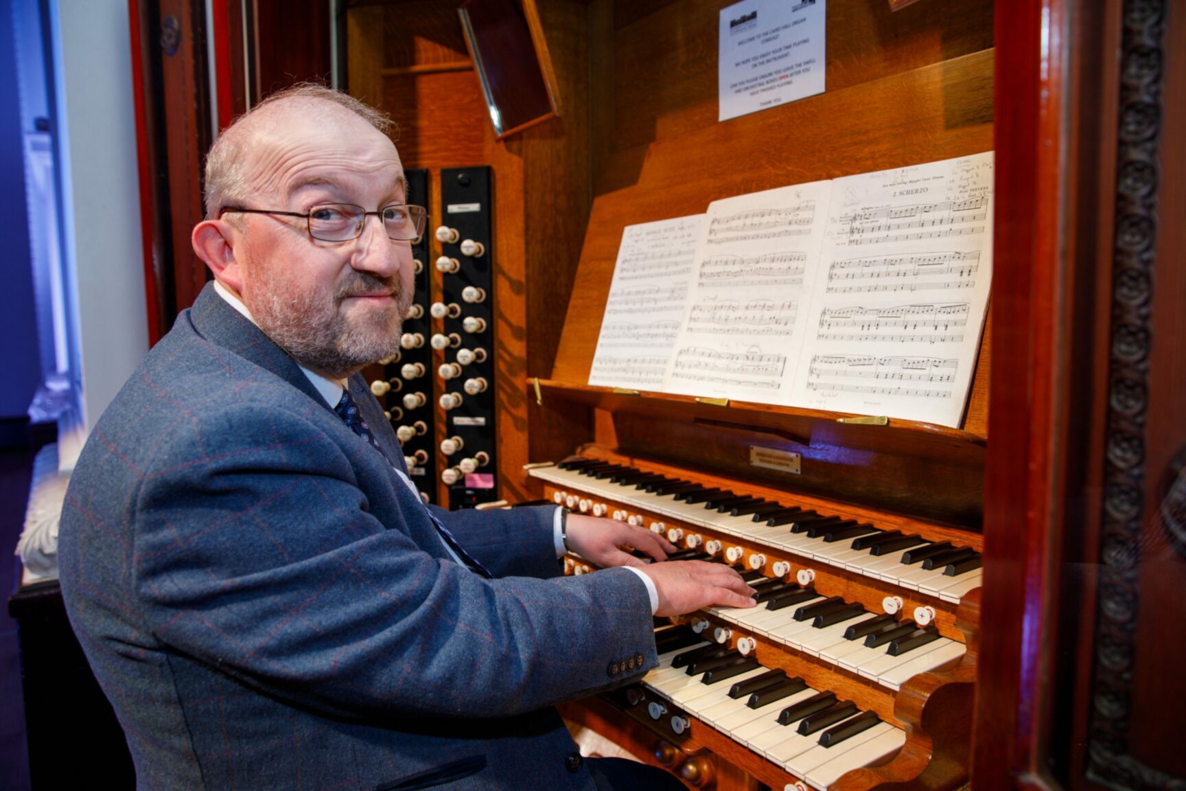 Caird Hall Organ celebrates centenary year