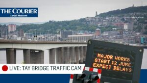 Tay Road Bridge roadworks: Live traffic camera