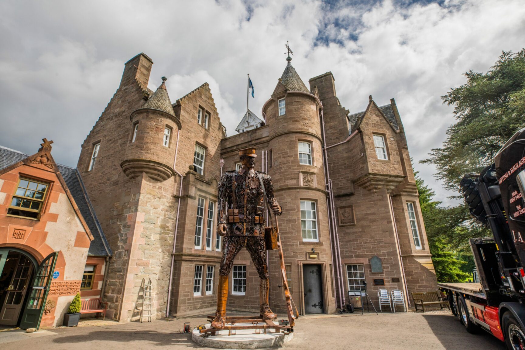 Hauntings: 6m-tall WW1 sculpture at Perth's Black Watch museum
