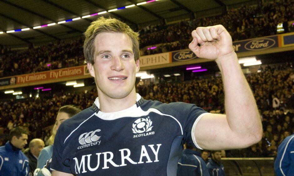 The former Scotland rugby star hoping to inspire talent of tomorrow