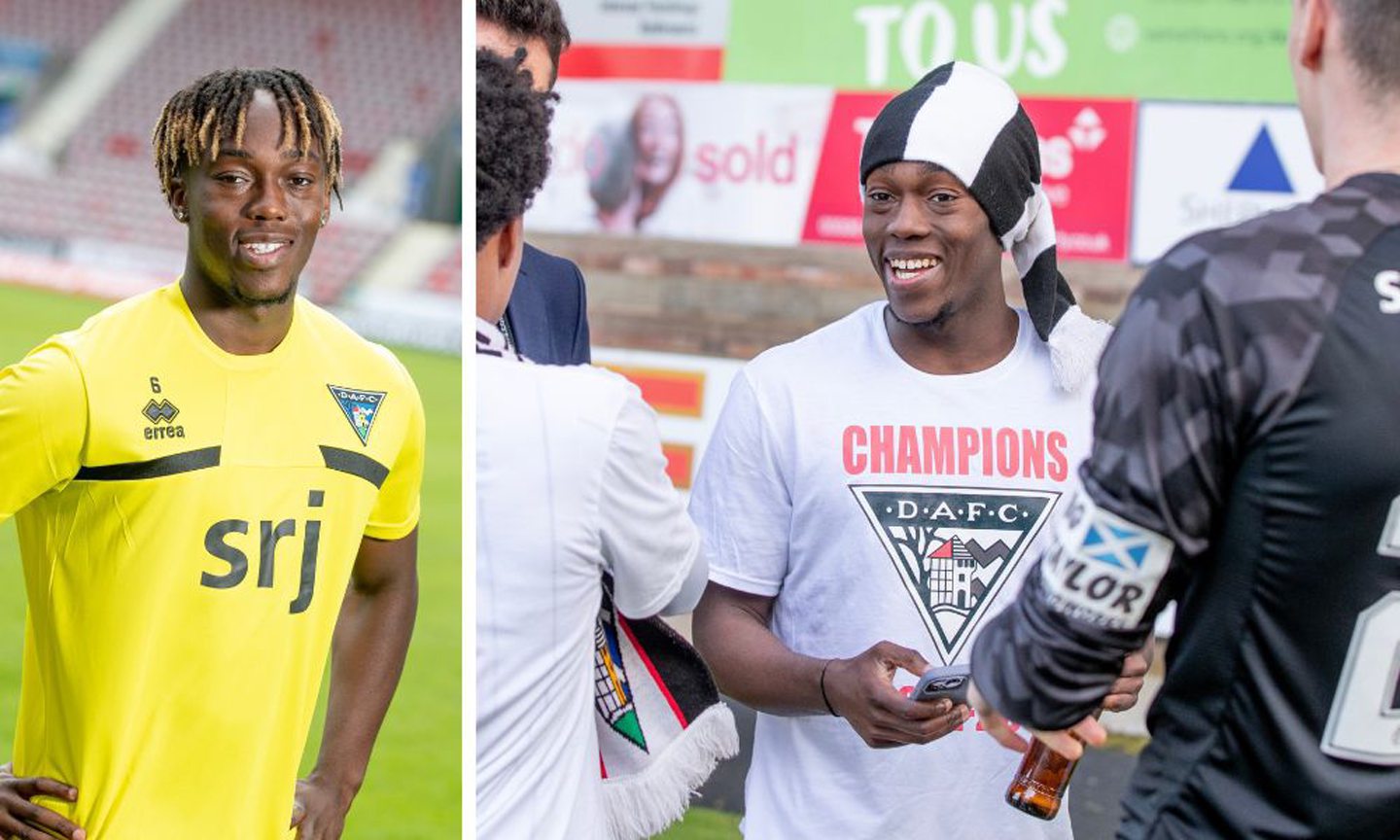 Dunfermline's Ewan Otoo on reasons behind signing three-year deal