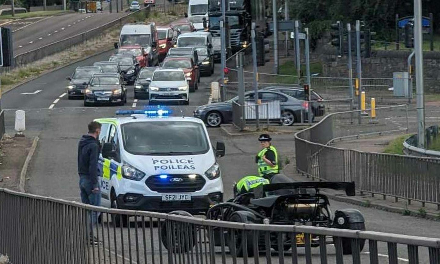 High-spec Ariel Atom 'involved in crash' in Dundee