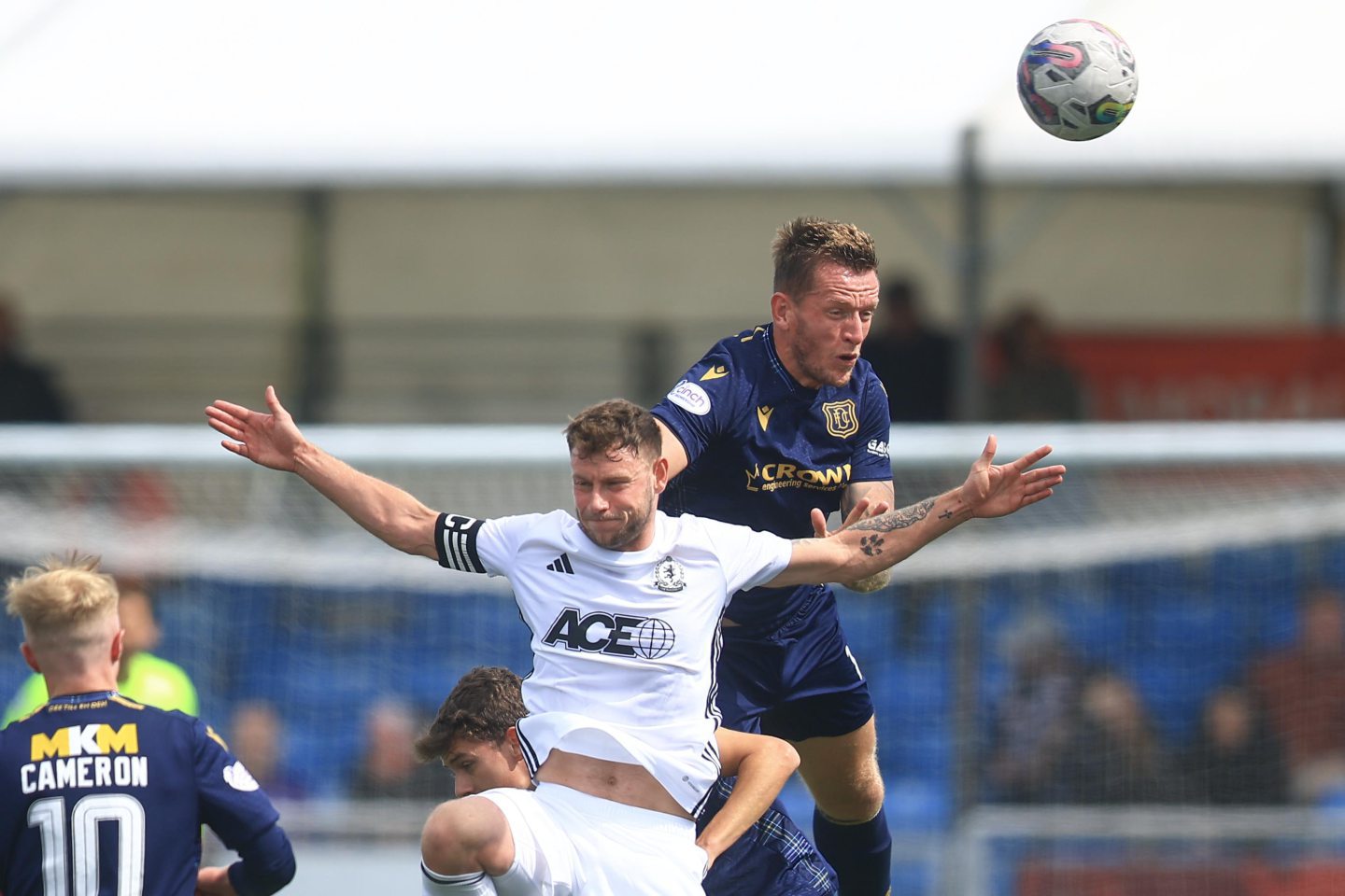 Dundee win at Cove Rangers as Zak Rudden header splits sides