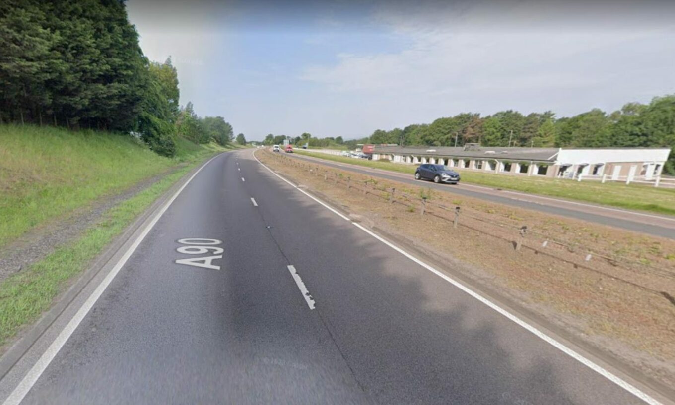 Man charged with road traffic offence after A90 Stracathro crash