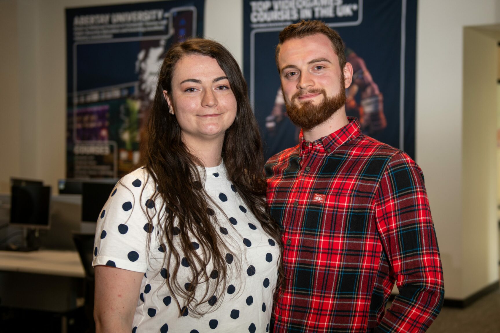 Married couple graduating from same Abertay course