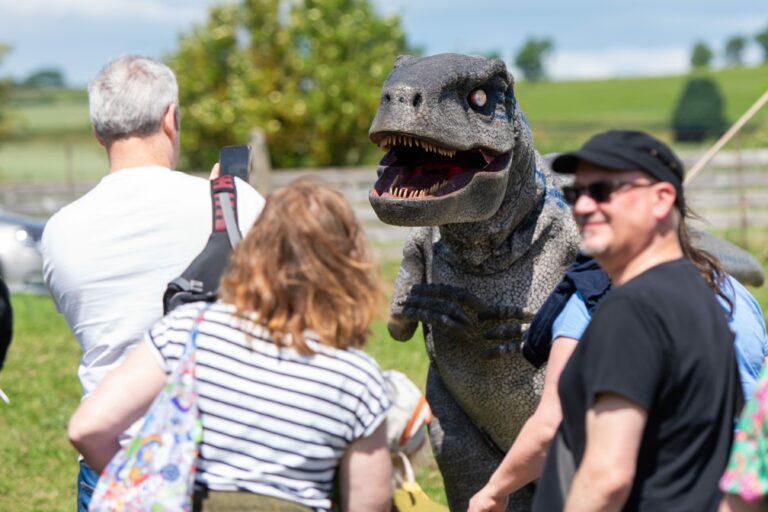 Roar-some fun in dinosaur safari at Brechin Caledonian Railway