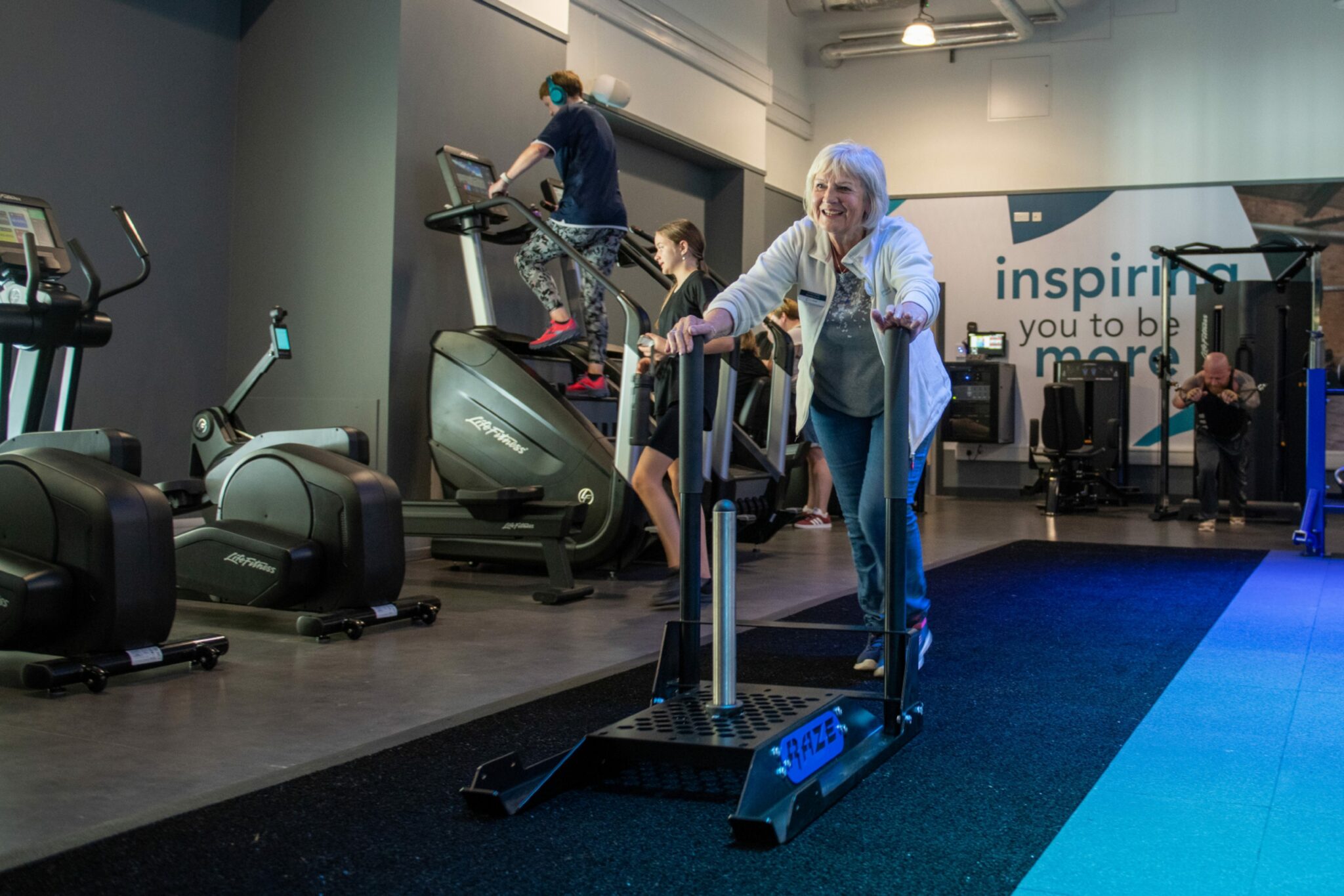 Young stars give test out new-look Forfar Community Campus gym