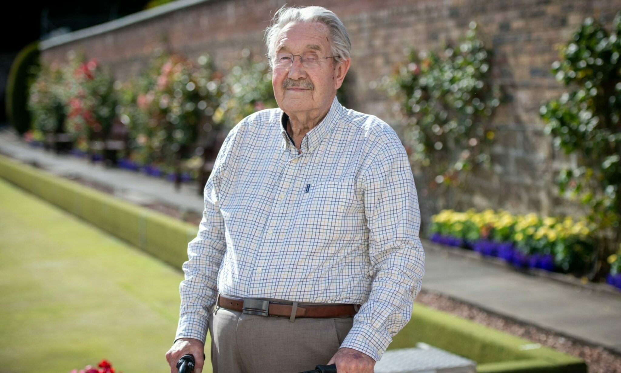 Retired Dundee businessman and journalist Jim Houston celebrates 100th ...