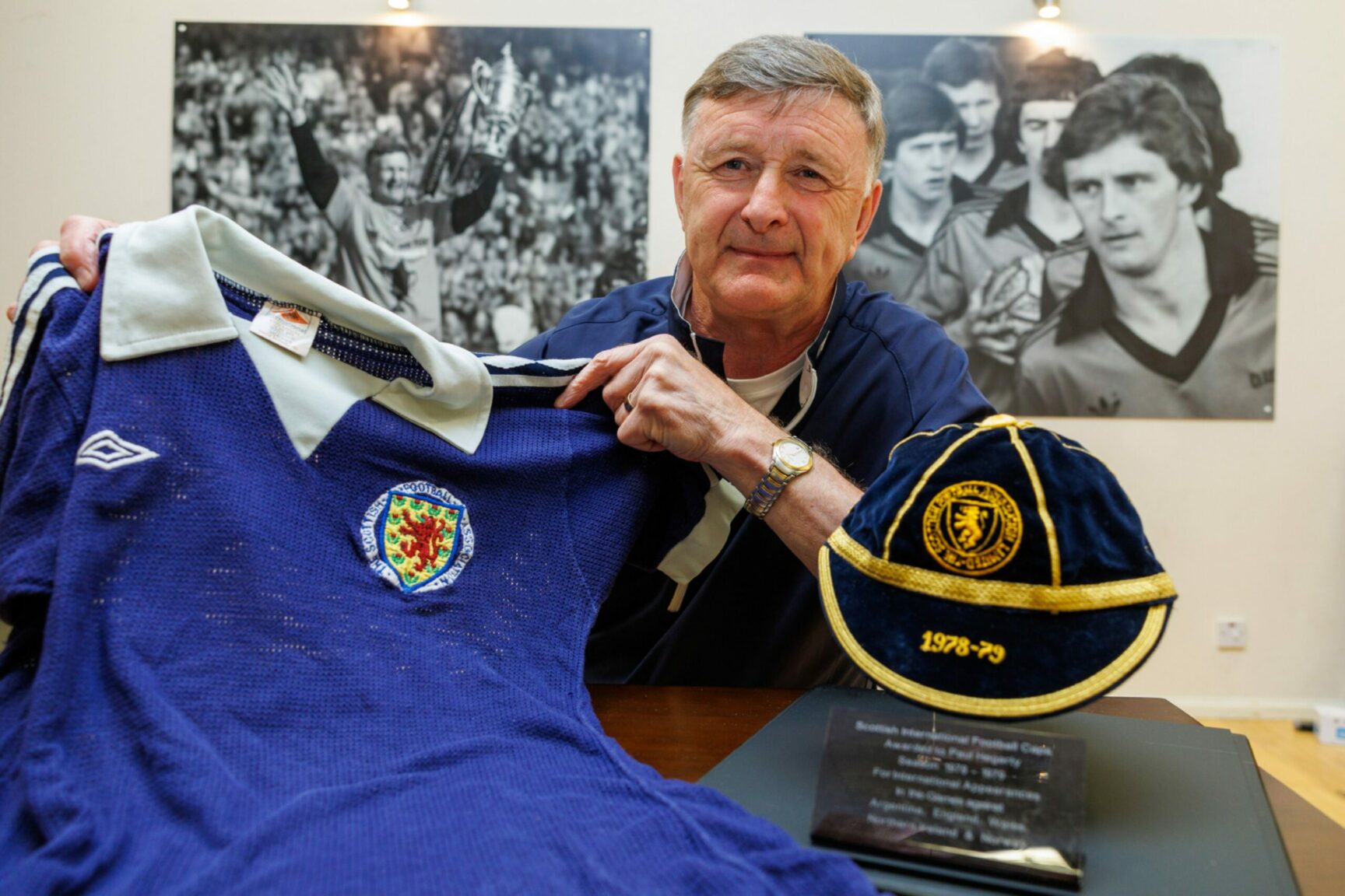 Dundee United icon Paul Hegarty talks about Scotland caps tally
