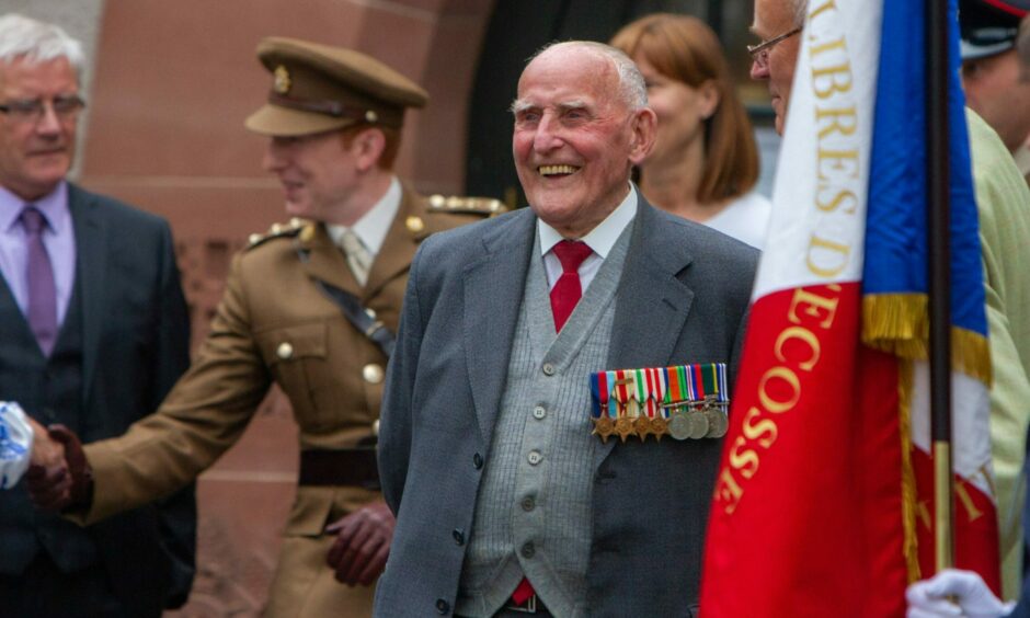 William Tavendale: Saints fan & Second World War veteran from Perth