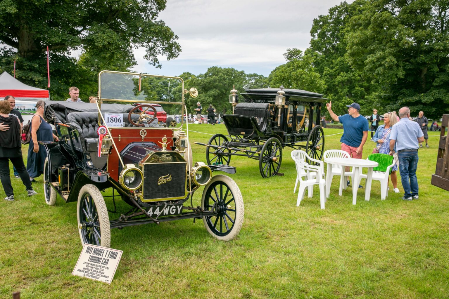 Automotive trip down memory lane for Glamis Extravaganza crowd