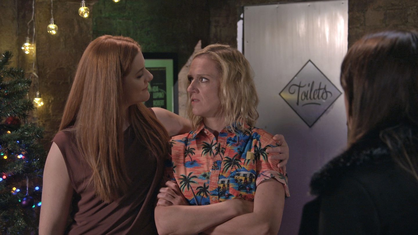 LESLEY HART: Yes, I'm dead - well, on River City at least