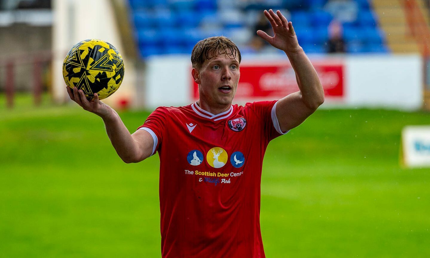 Ryan Ferguson praises Brechin fans for braving Storm Agnes