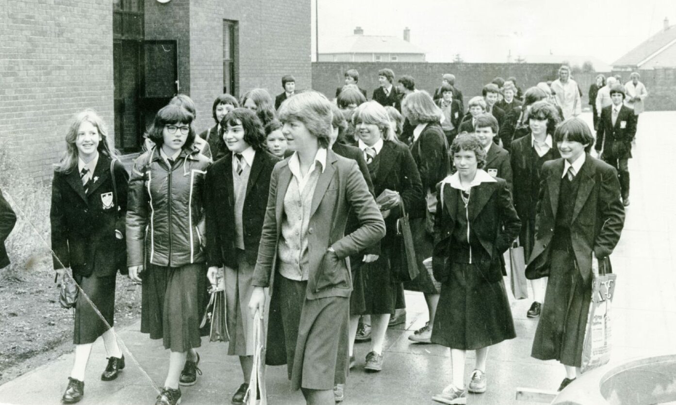 Pictures: £2m Monifieth High School ahead of opening day in 1979