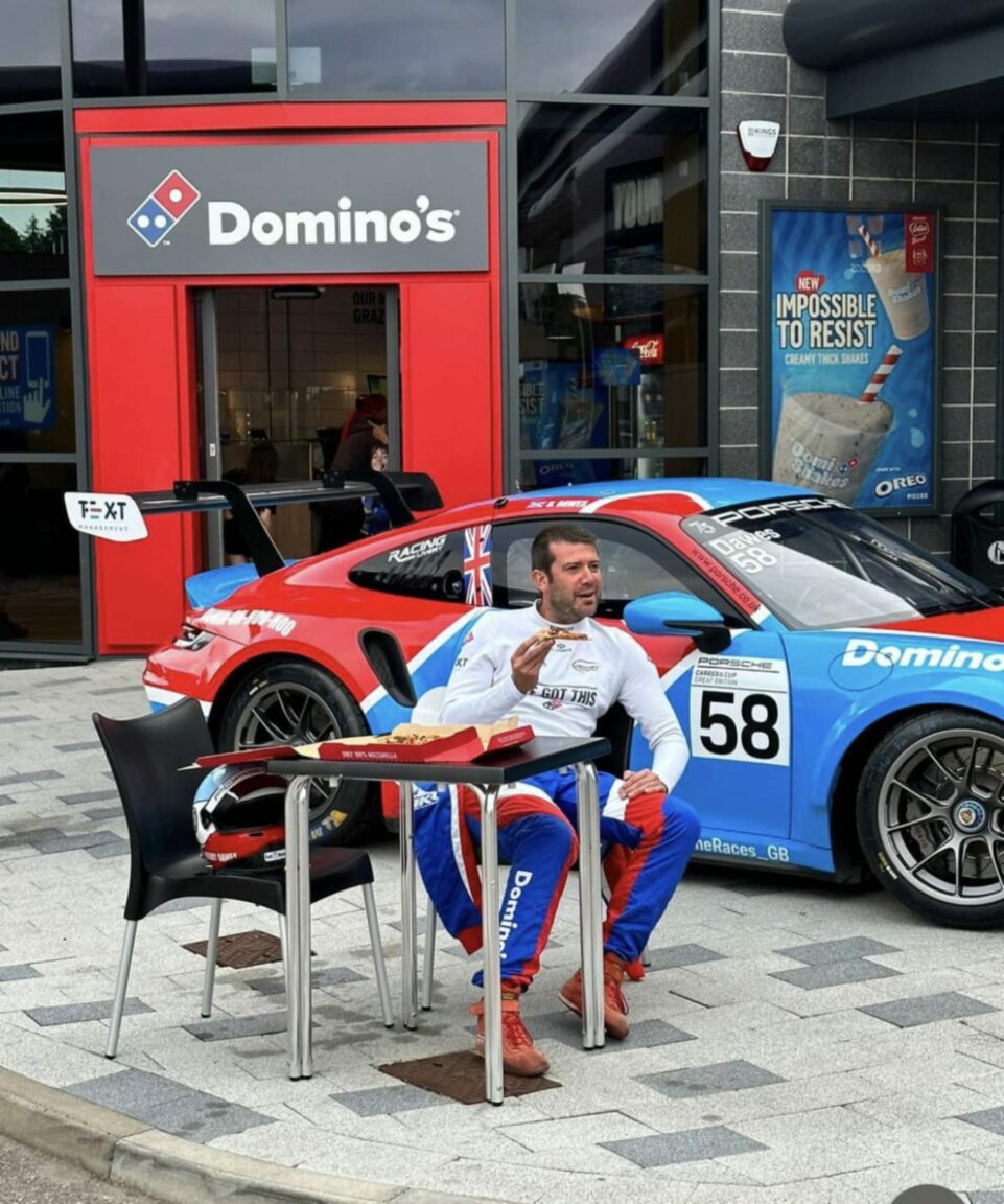 Meet Porsche racer behind Tayside's Domino's Pizza success story