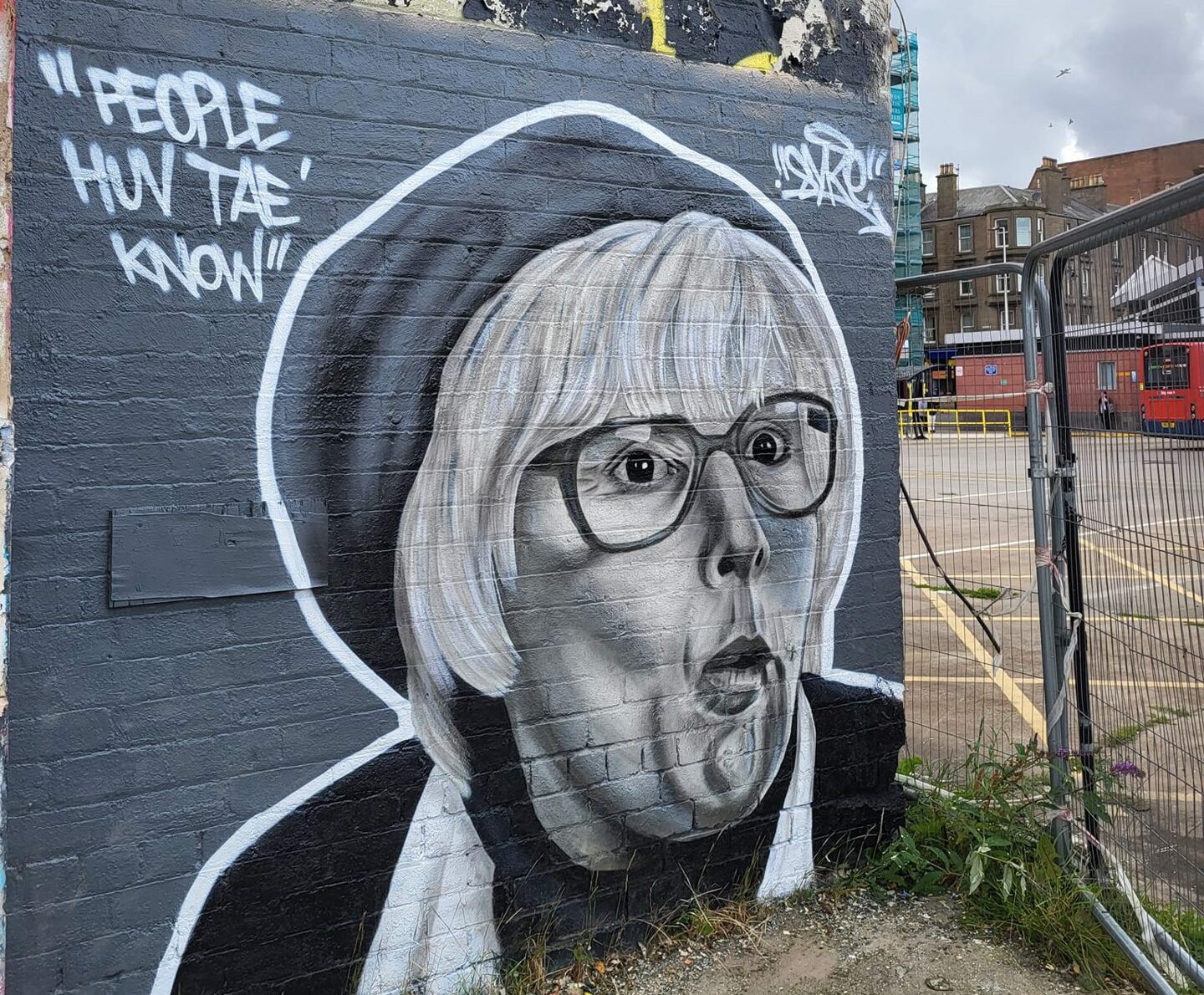 Dundee artist behind Still Game graffiti says more planned in city