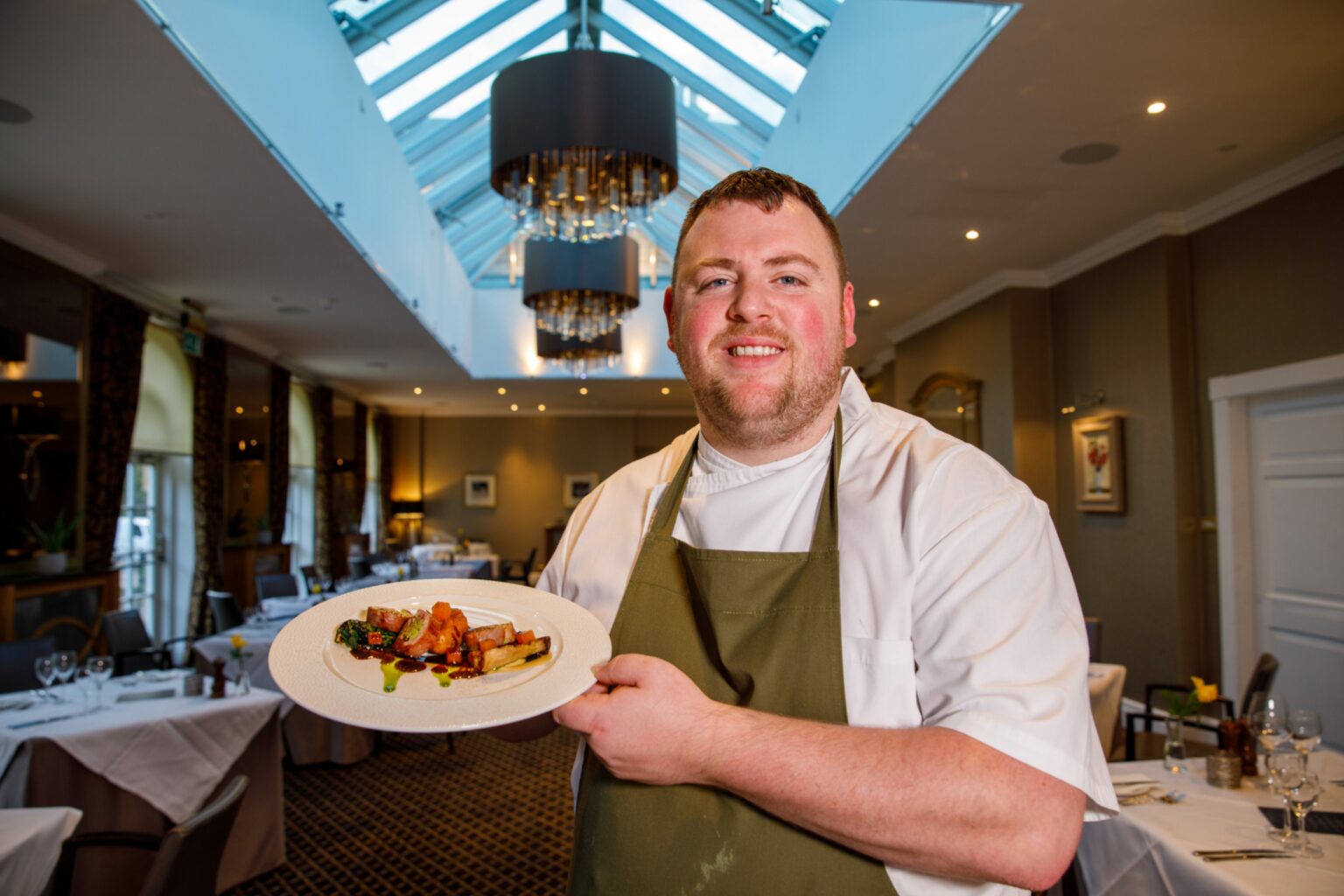 Fife chef 'on phone to wife' hit police car