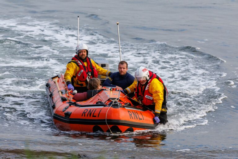 RNLI Broughty Ferry in emergency response exercise on the Tay